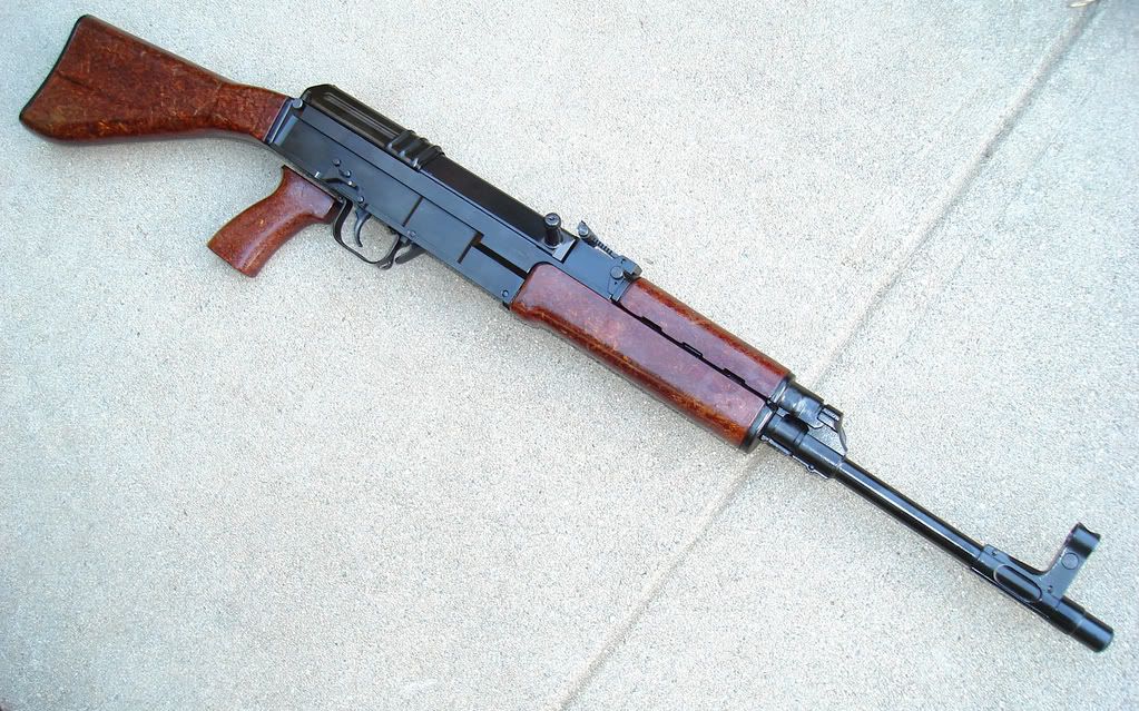 My new Czech VZ-58 7.62X39 semi auto rifle. - Calguns.net