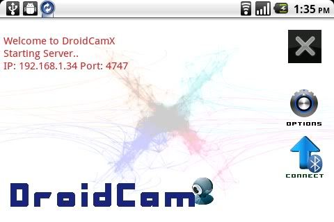 DroidCamX (phiên bản 3.1) - Dùng Android làm webcam không dây | Viết bởi kukuluxubu