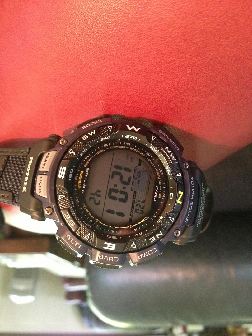 FS: Casio Pro-Trek PRG-240B (Altimeter, Compass, Barometer) REDUCED | WatchUSeek Watch Forums