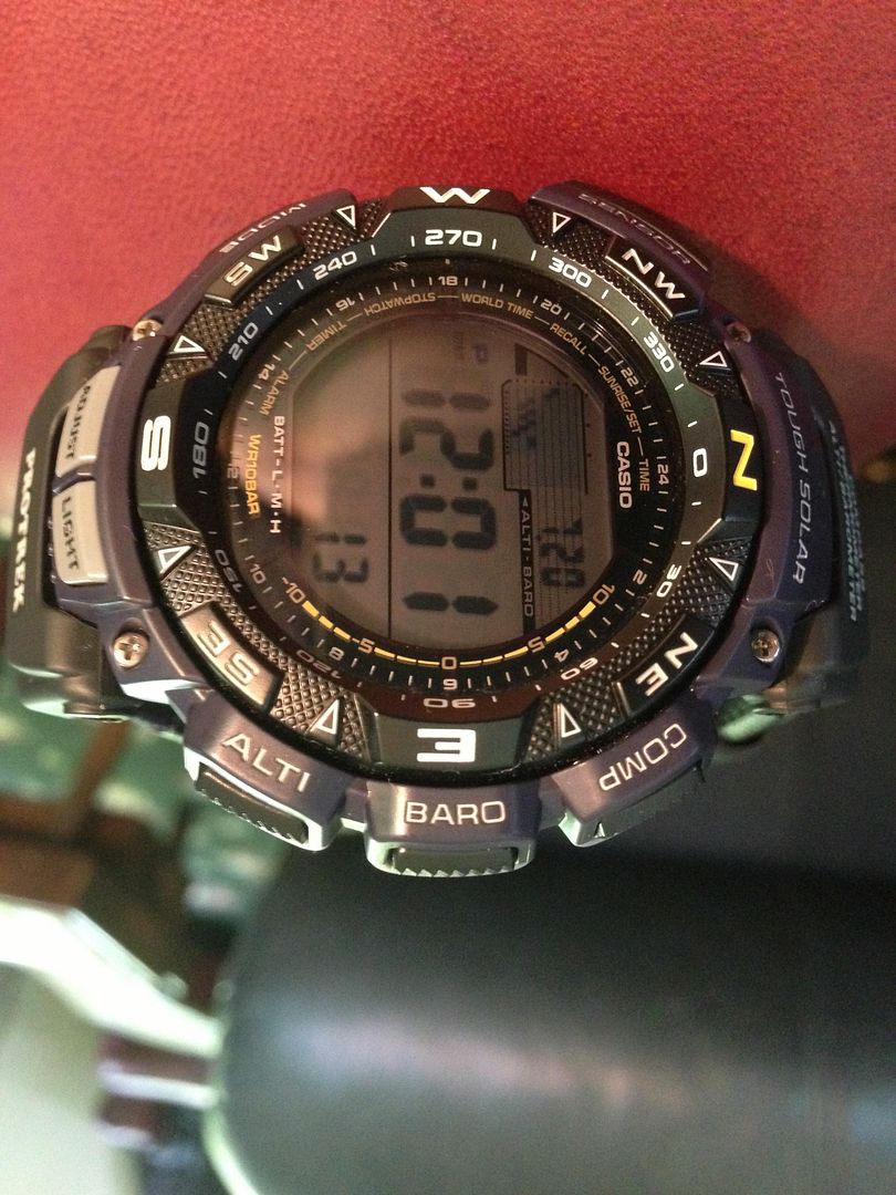 FS: Casio Pro-Trek PRG-240B (Altimeter, Compass, Barometer) REDUCED | WatchUSeek Watch Forums