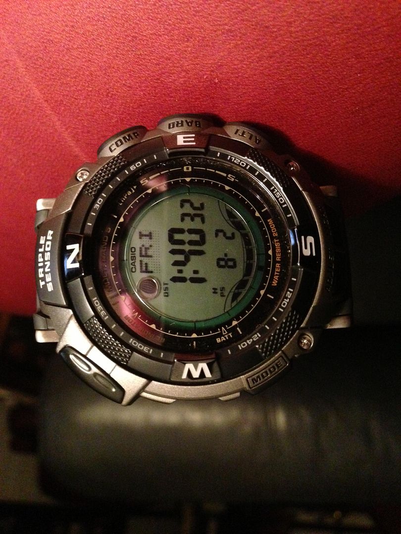 FS: Casio Pro-Trek PAW-1500T (Altimeter, Compass, Barometer) REDUCED | WatchUSeek Watch Forums