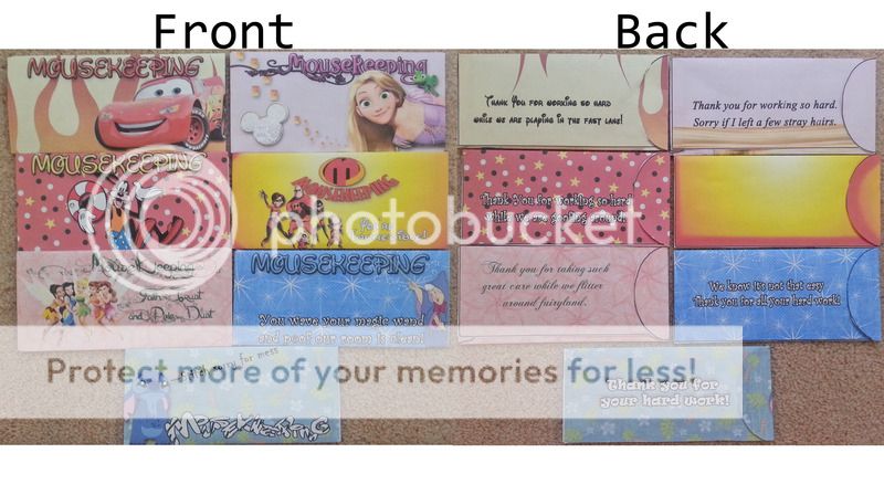 Mousekeeping Envelopes | The DIS Disney Discussion Forums - DISboards.com