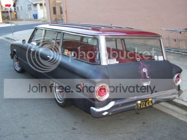 new pics of my 63 falcon wagon | Rat Rod Bikes Bicycle Forum
