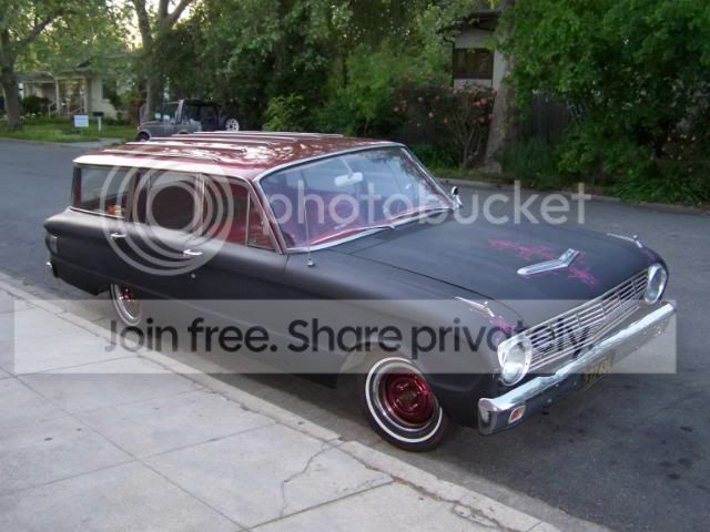 new pics of my 63 falcon wagon | Rat Rod Bikes Bicycle Forum