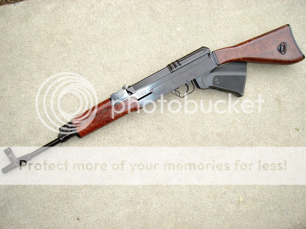 My new Czech VZ-58 7.62X39 semi auto rifle. - Calguns.net