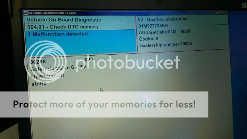 02 VR6 Auto Wagon shifts hard threw a code (Limp Mode) | VW Vortex ...