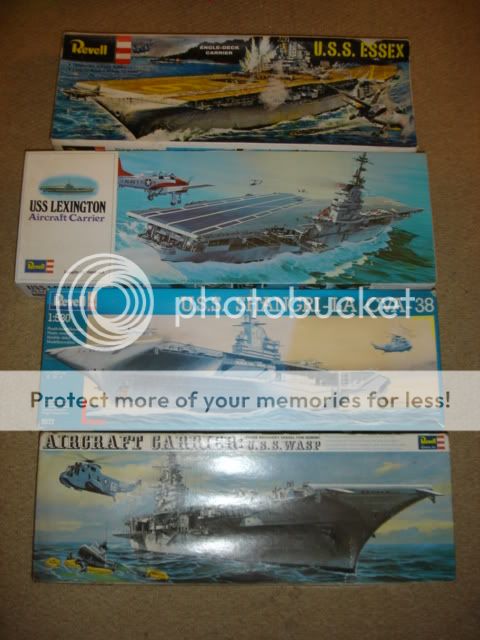 The Ship Model Forum • View topic - Revell 1/540 Essex class SCB125A