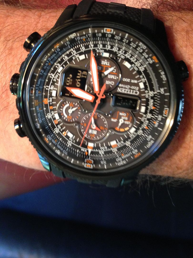 FS: Citizen Navihawk Black Atomic Chronograph | WatchUSeek Watch Forums