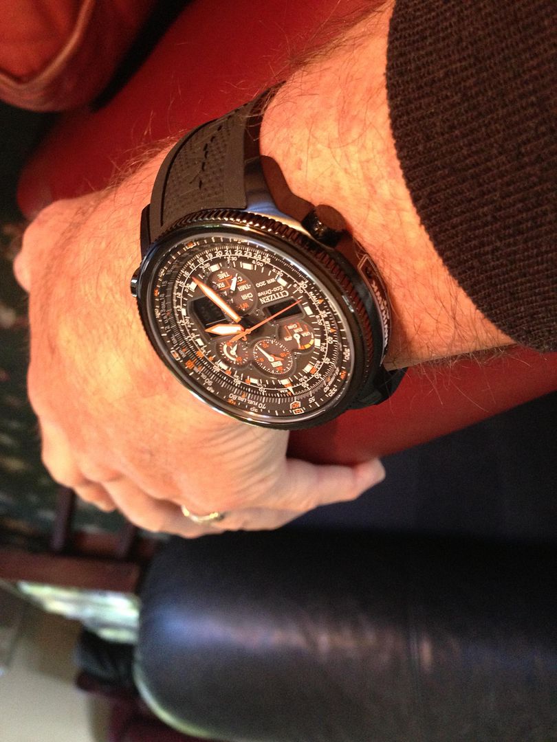 FS: Citizen Navihawk Black Atomic Chronograph | WatchUSeek Watch Forums