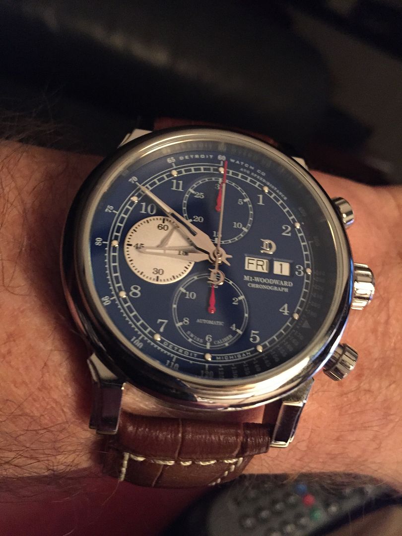 Detroit Watch Company M-1 Woodward Chronograph | WatchUSeek Watch Forums