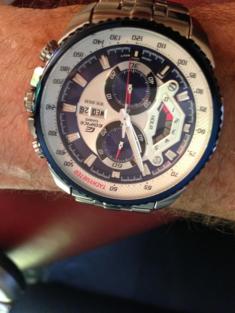 Casio Edifice Chronograph (EF-558) | WatchUSeek Watch Forums
