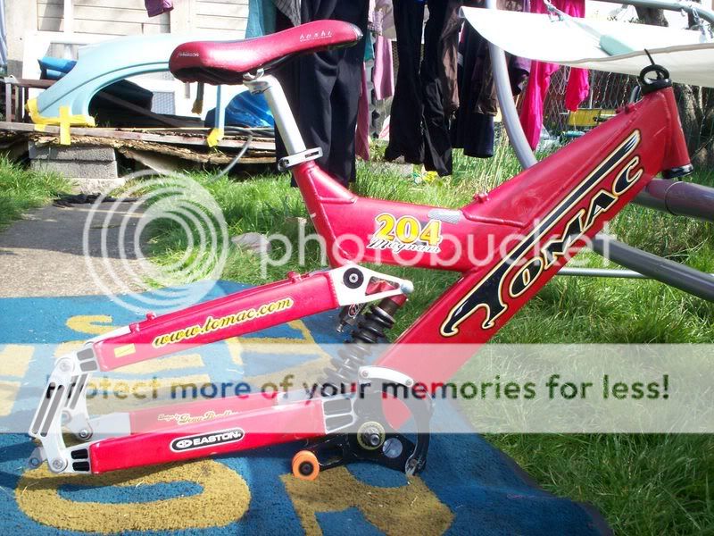 Tomac 204 Lawhill Downhill frame from 1999-New Pics | Retrobike
